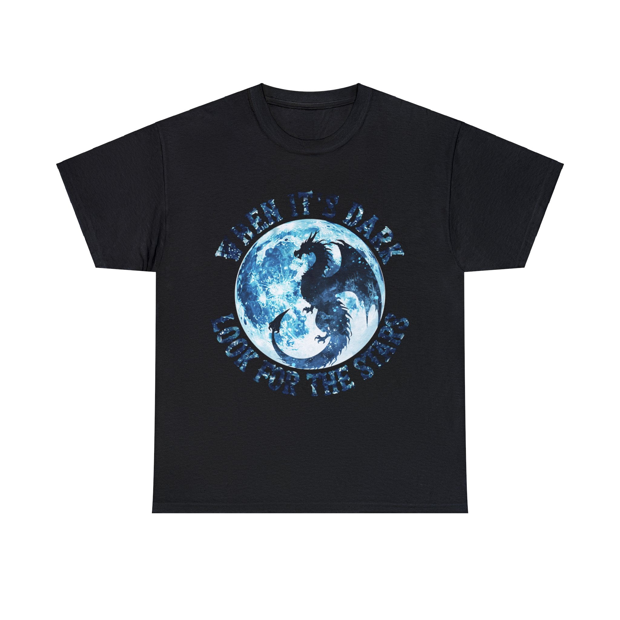 When it's dark look for the stars Dragon Moon Shirt ID-0222-9D9A ...
