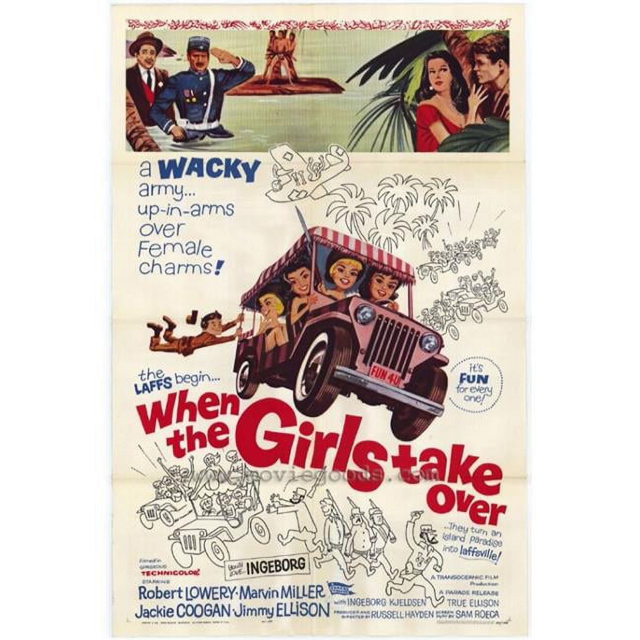 When the Girls Take Over Movie Poster - 27 x 40 in. - Walmart.com