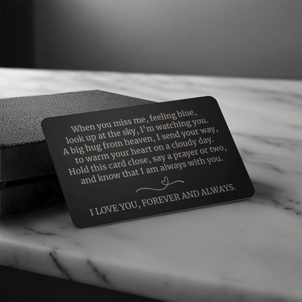 Wallet Memorial Cards