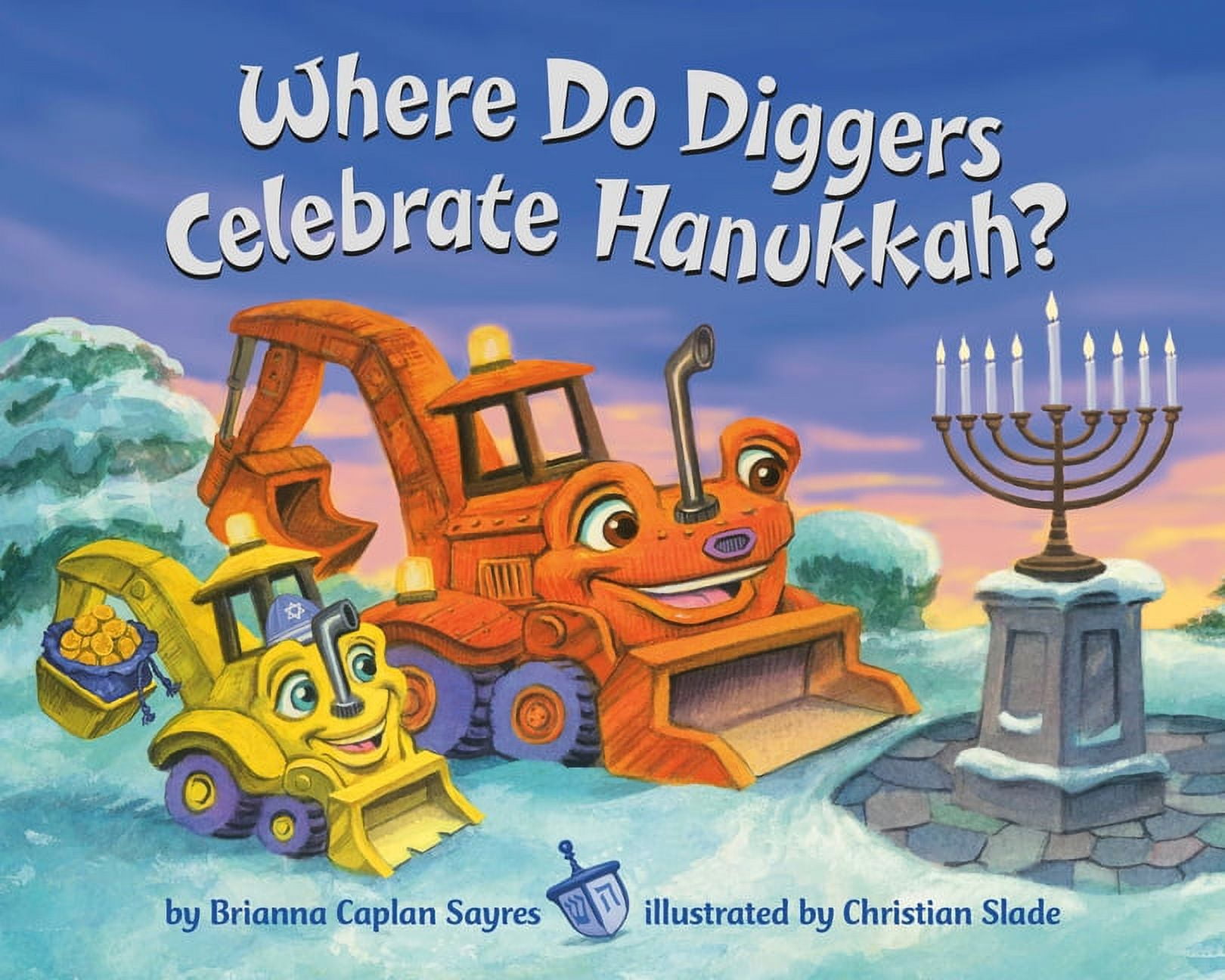 Where Do...Series Where Do Diggers Celebrate Hanukkah?, (Board Book ...
