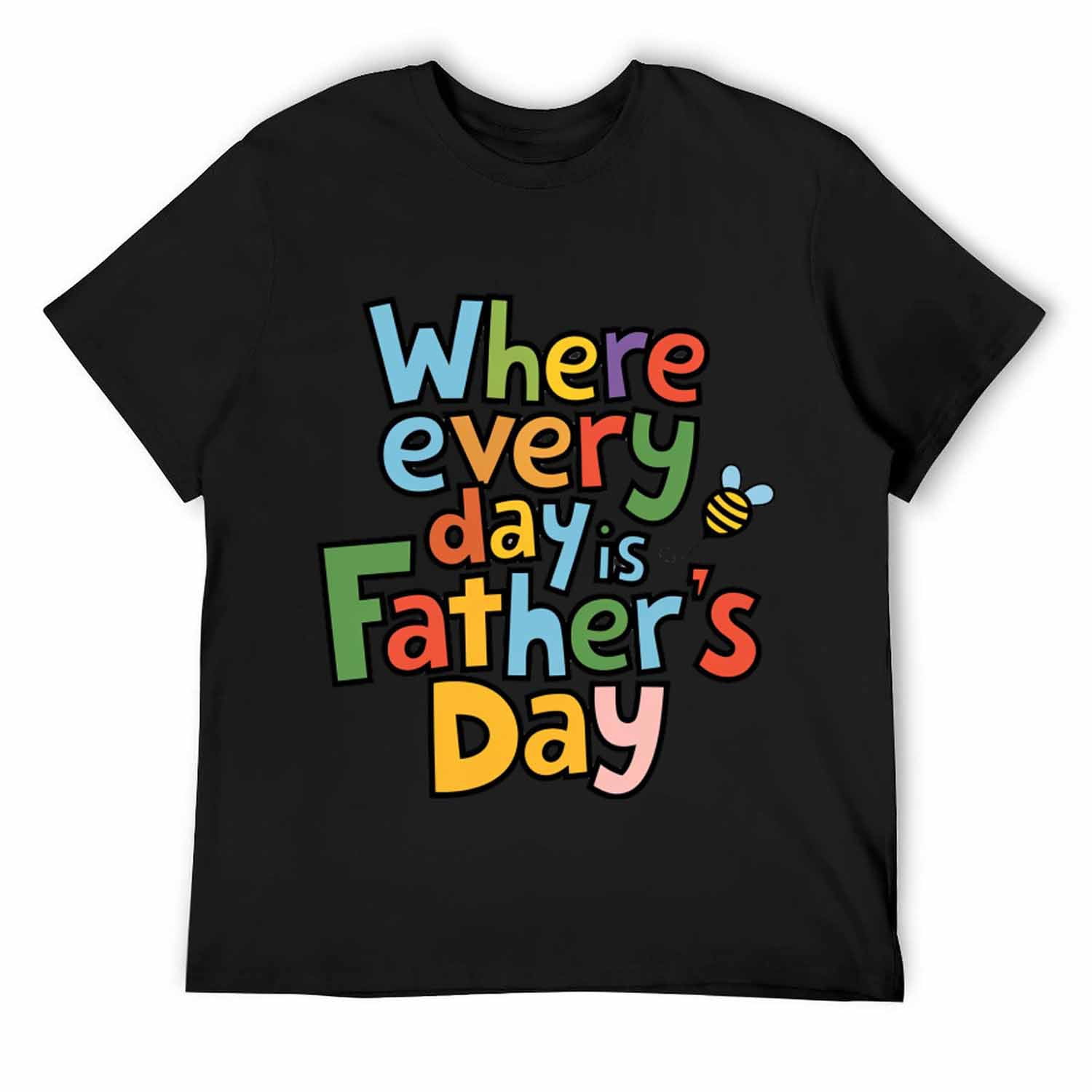 Where Every Day is Father's Dayt shirt design bee Pineapple Funny ...