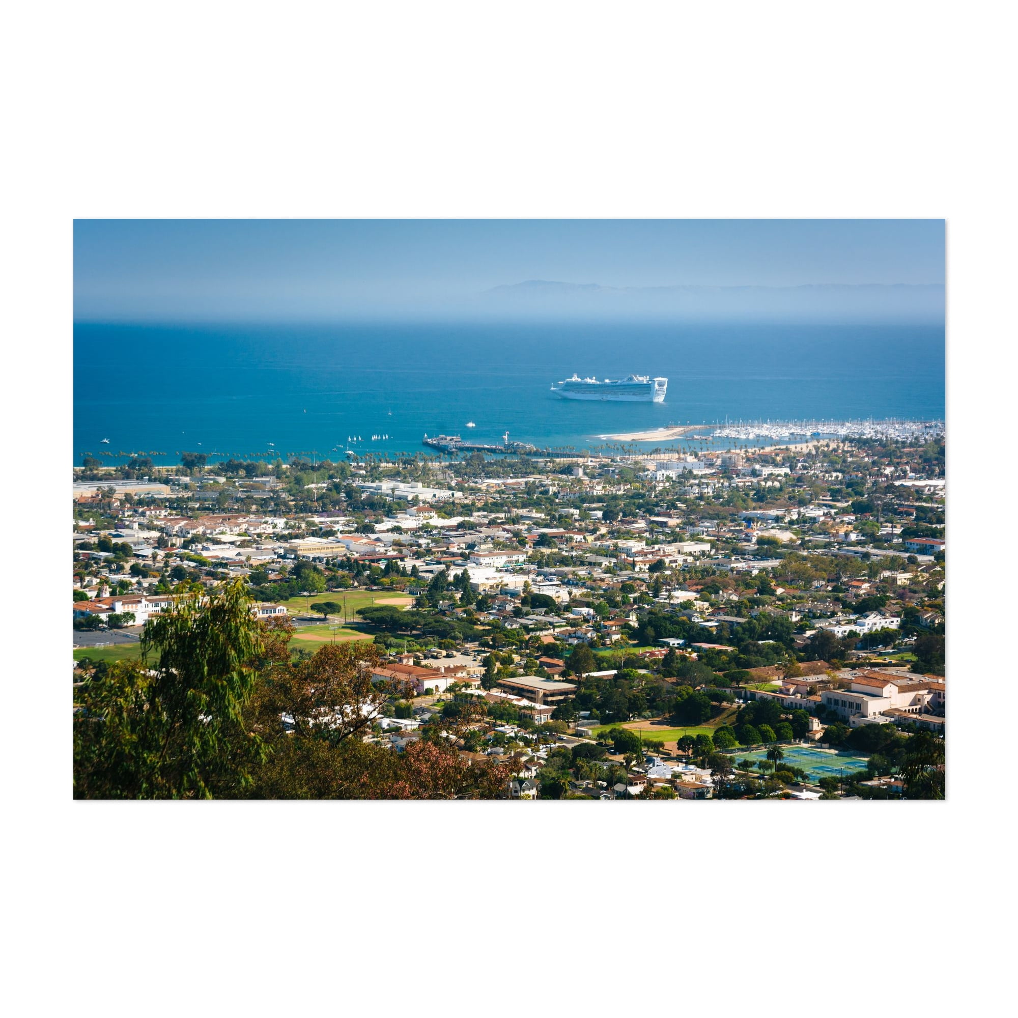 Where Santa Barbara Meets The Pacific - Santa Barbara California ...