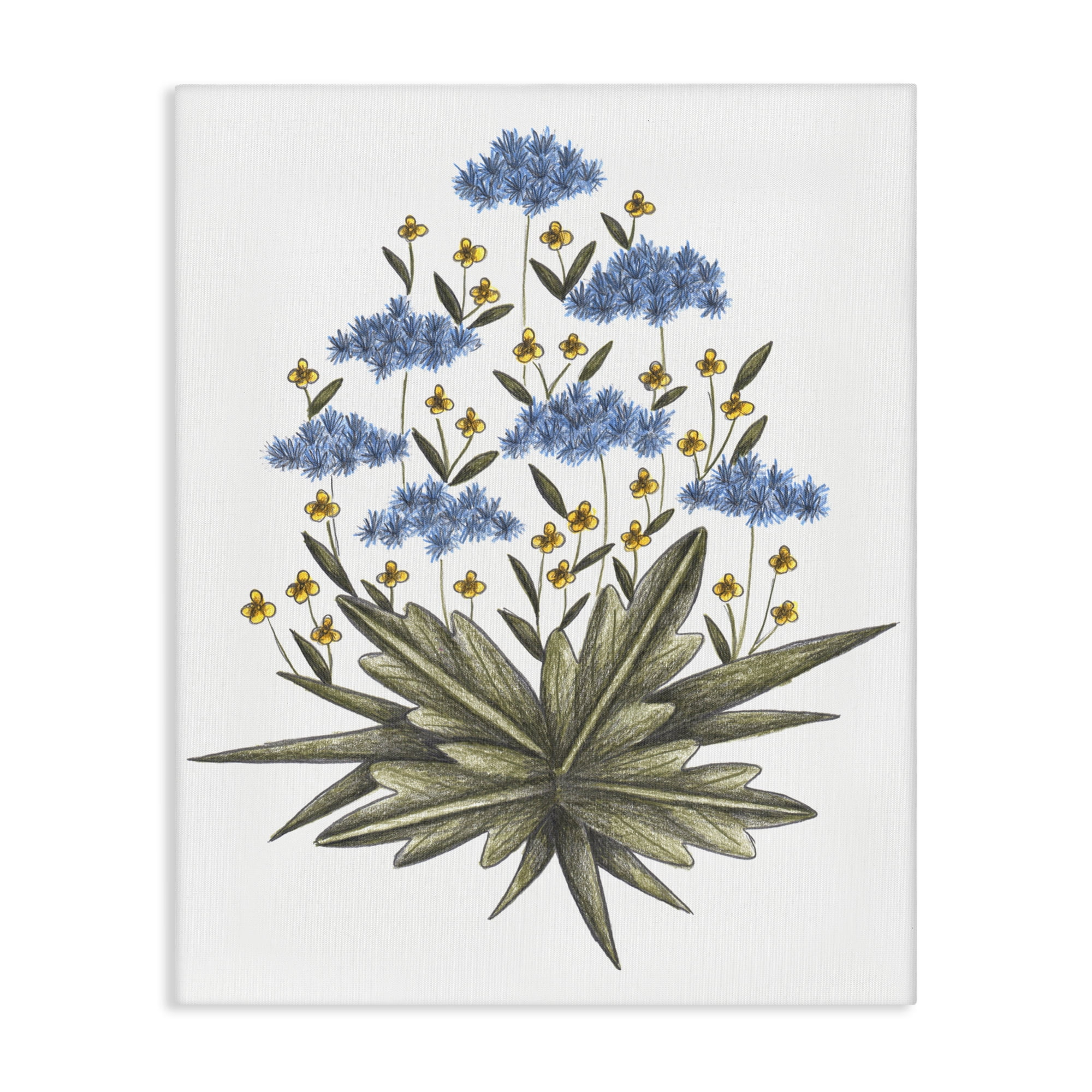 Where Wild Flowers Bloom Canvas Wall Art, design by Cecilia Battaini ...