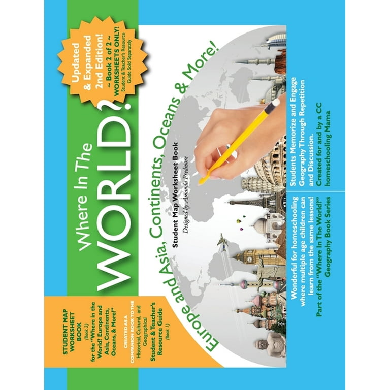 Continents And Oceans Map Worksheet