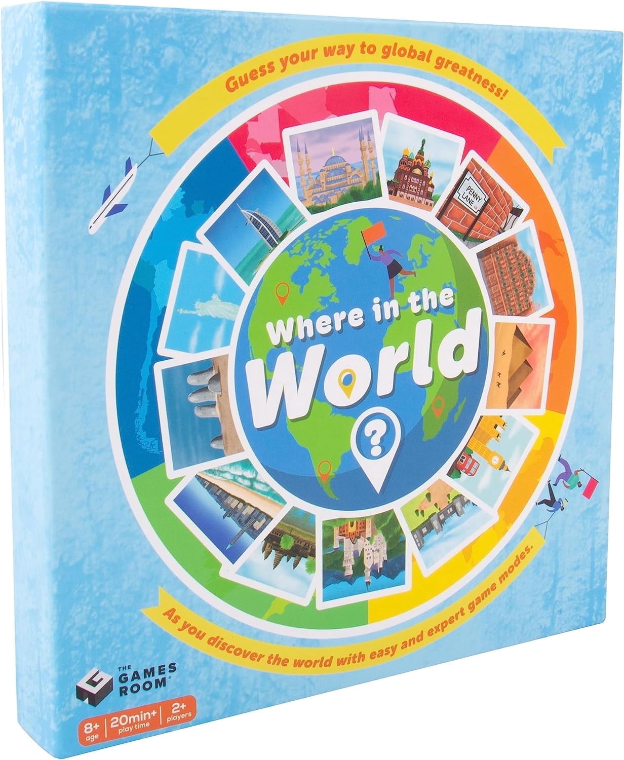 Fizz Creations Where in The World? Geography Skills Game. for 2 ...
