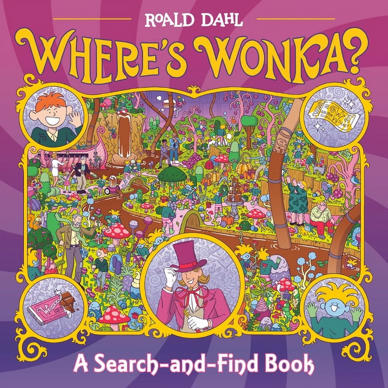 Where's Wonka?: A Search-And-Find Book, (Hardcover) - Walmart.com