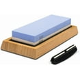 Whetstone Knife Sharpening Stone Kit - Double Sided Whetstone Knife ...