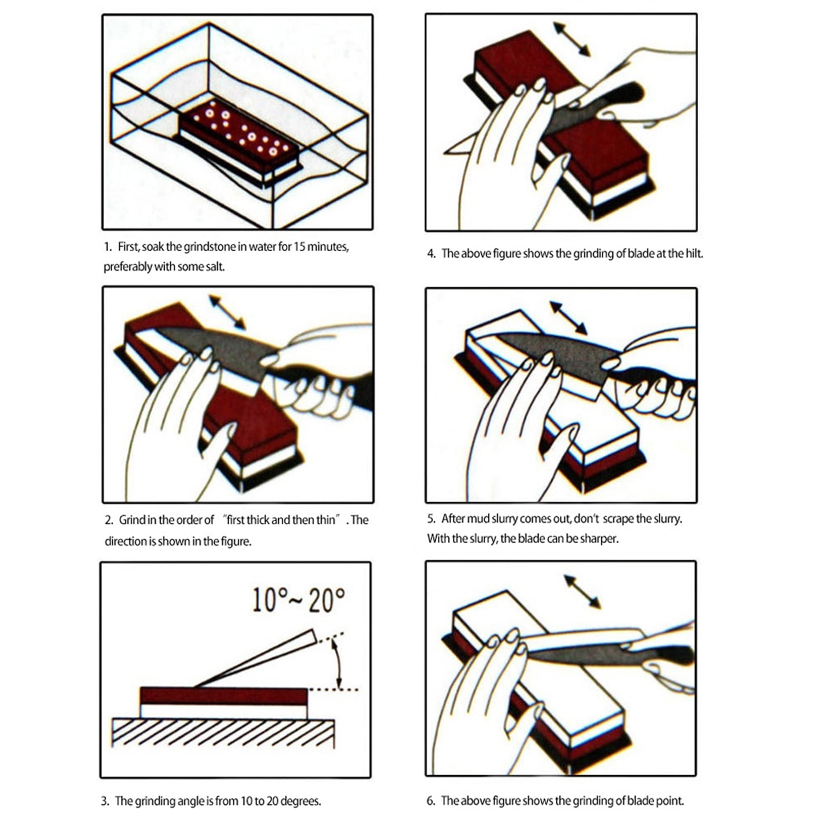 Whetstone,Stone Cut Set 400/1000 3000/8000 Stone 3000/8000 Stone Cut ...
