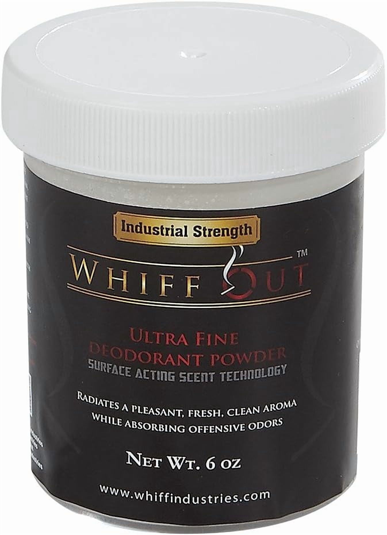 Whiff Out Classic - 6 0z. Deodorant Powder & Ashtray Deodorizer ...