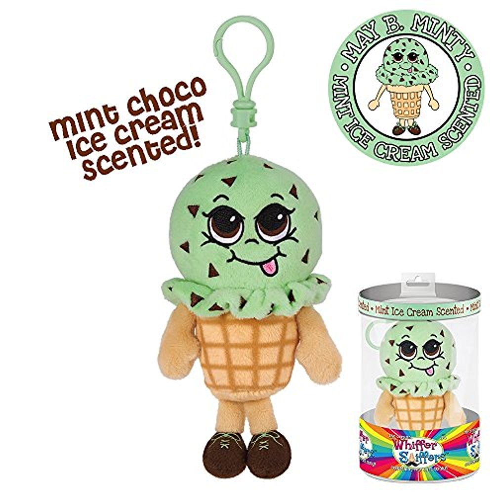 Whiffer Sniffers May B. Minty Mint Ice Cream Scented Backpack Clip ...