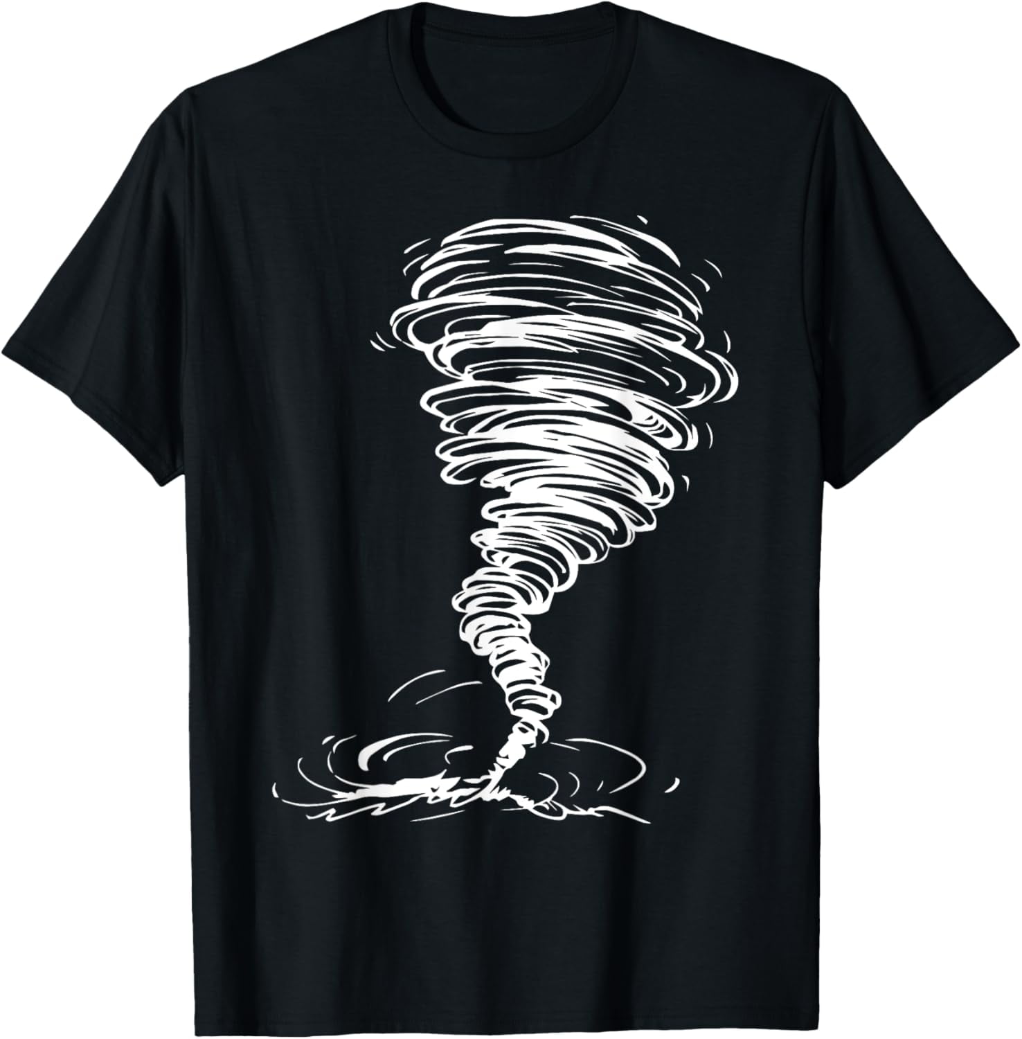 While Storm Tornado Twister Hurricane Weather Scary Costume T-Shirt100 ...