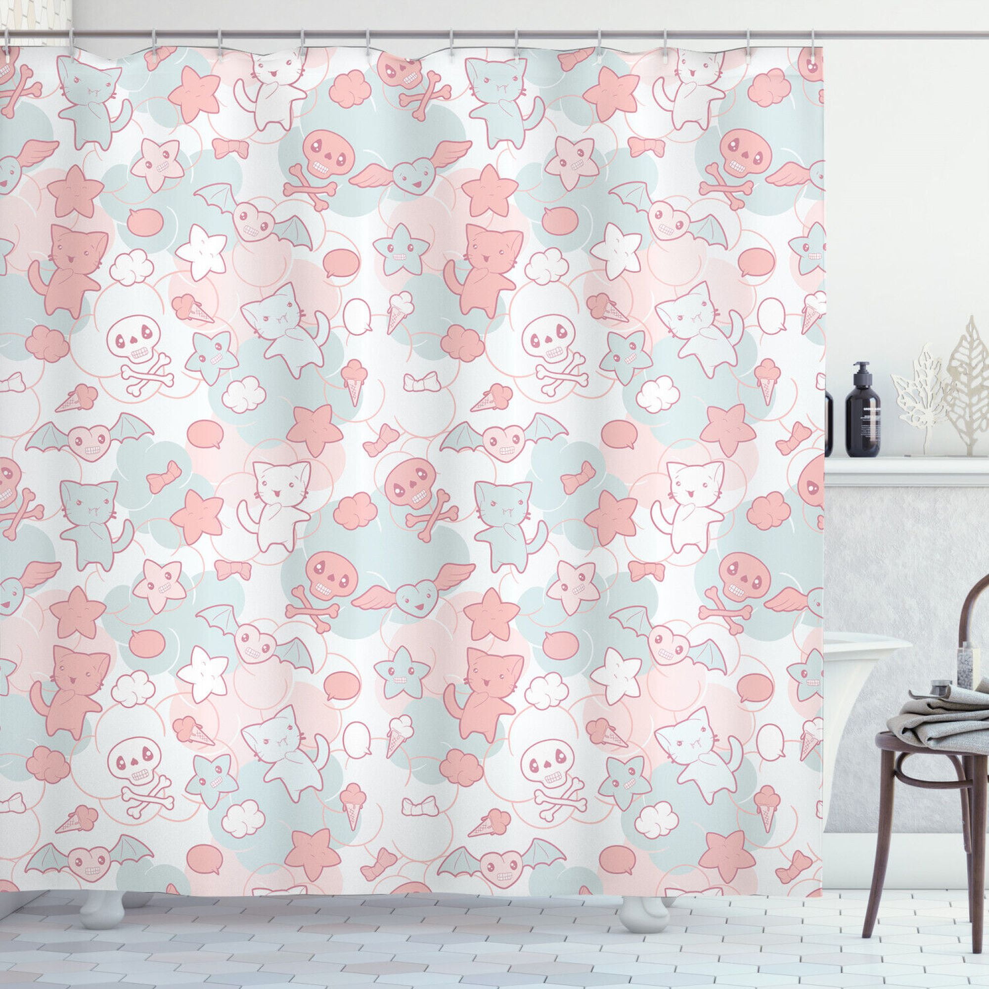 Whimsical Bat Shower Curtain: Infuse Your Bathroom with Playfulness ...