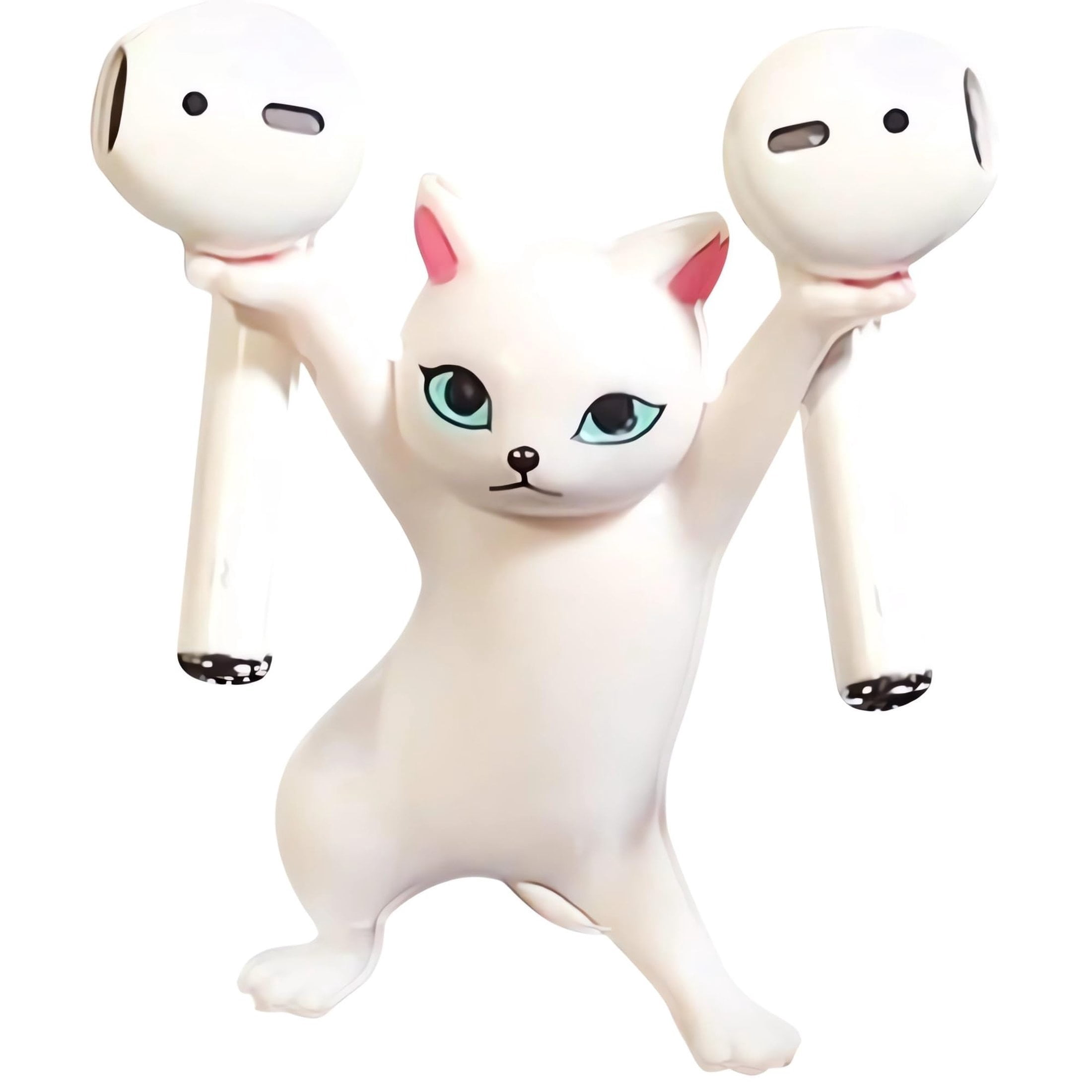 Whimsical Cat Desk Companion for Airpods and Pens - Walmart.com