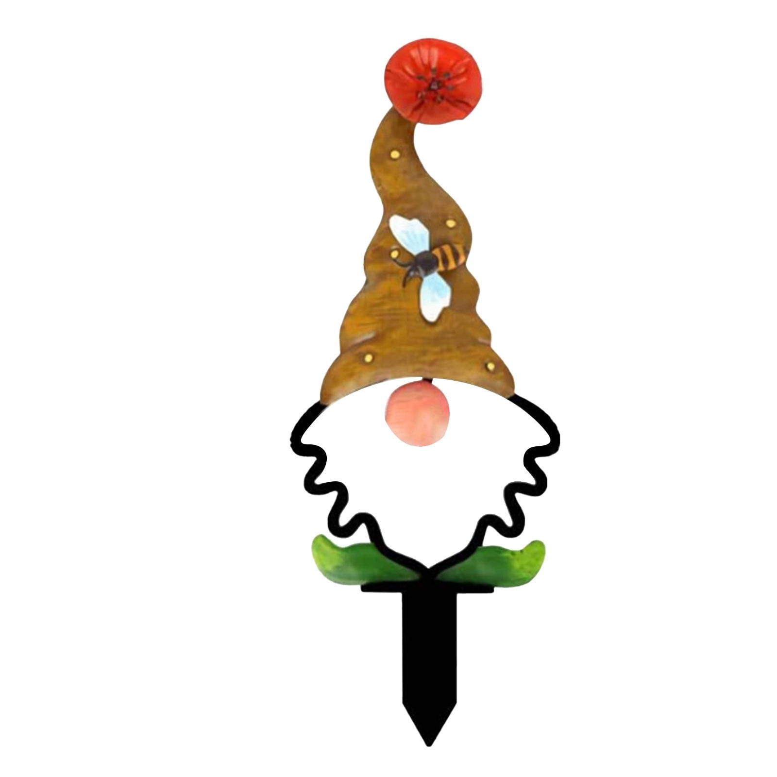 Whimsical Design Metal Yard Stake Longlasting Outdoor Garden Stake Fall ...