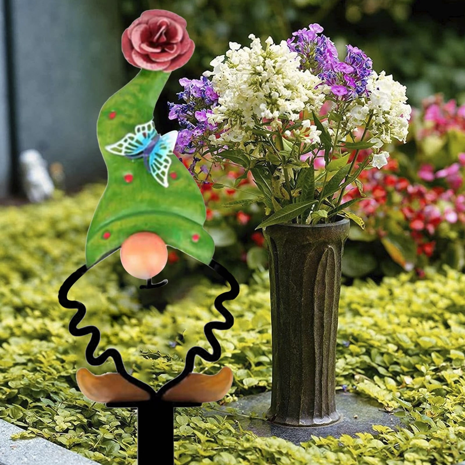 Whimsical Design Metal Yard Stakes Long Lasting And Durable Outdoor ...