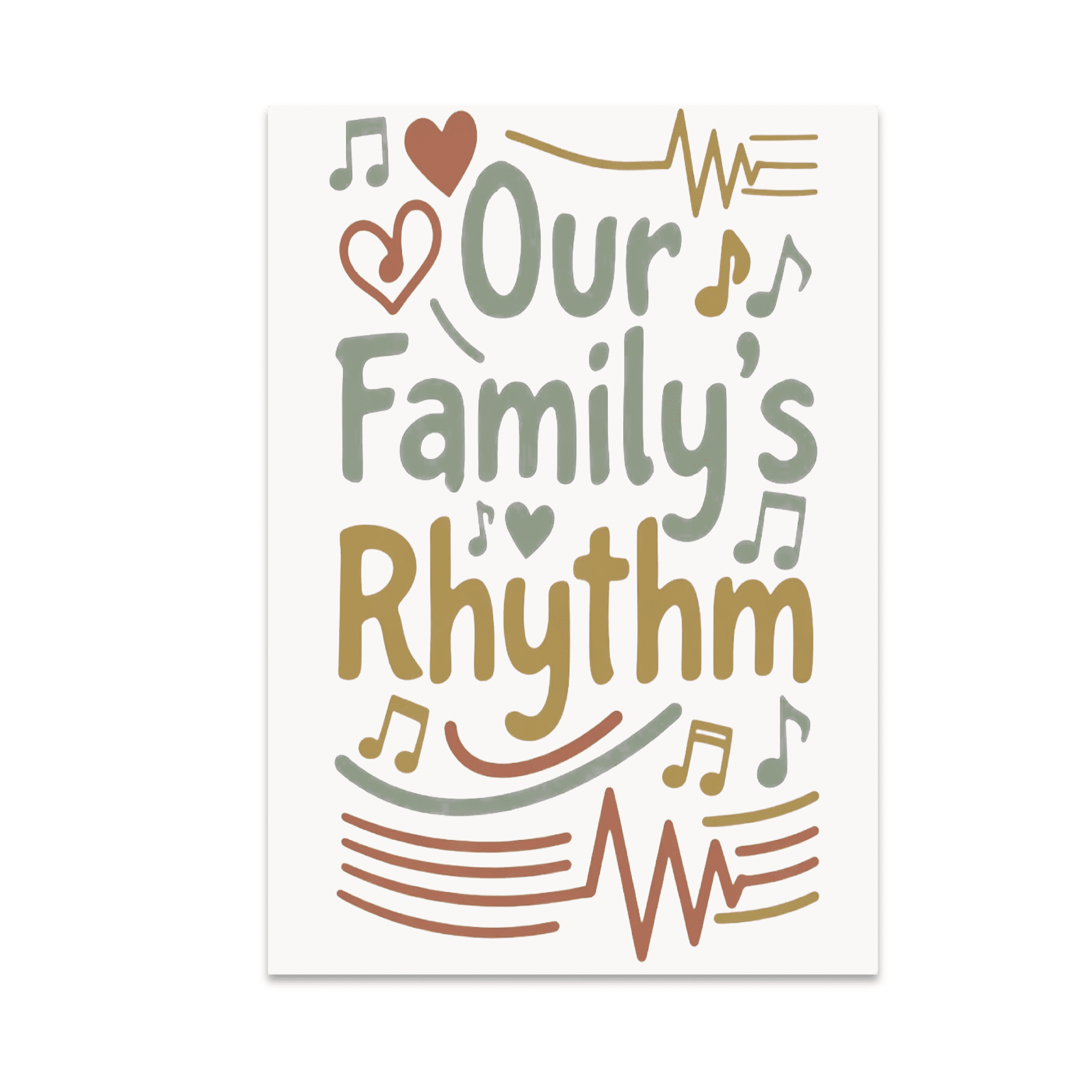 Whimsical Family Wall Decor - Family Home - 13x19 Poster Print ...