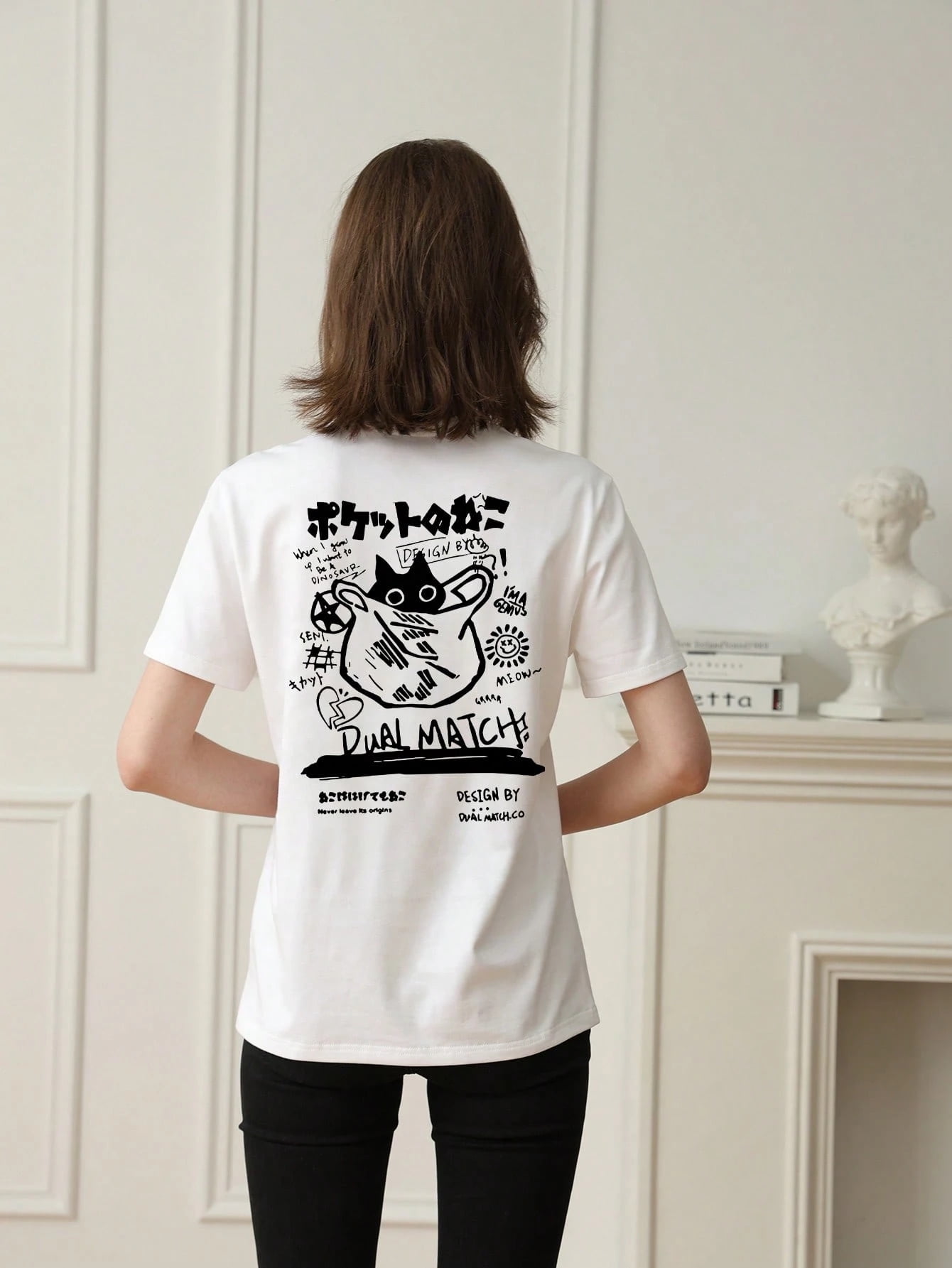 Whimsical Gradient Heart Casual Tee - Walmart.com