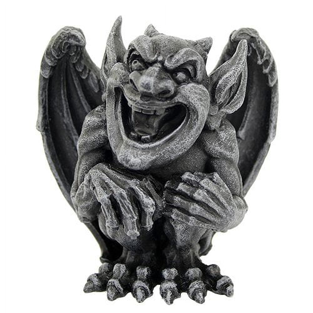 Whimsical Guardian Gargoyle Deskop Table Statue Figurine 5 Inch ...
