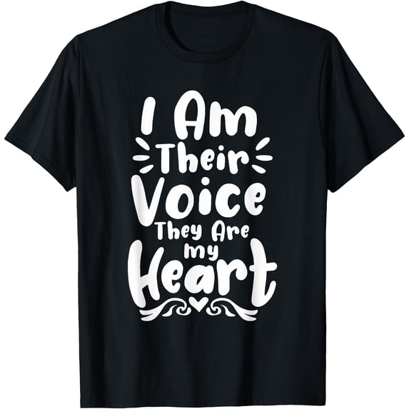 Whimsical Inspirational Message T-Shirt for SPED Teachers - I Am Their ...