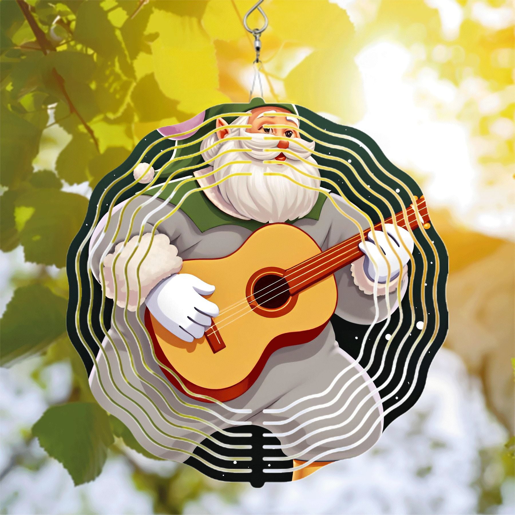 Whimsical Metal Hanging Wind Spinners & Chimes for Yard & Garden ...