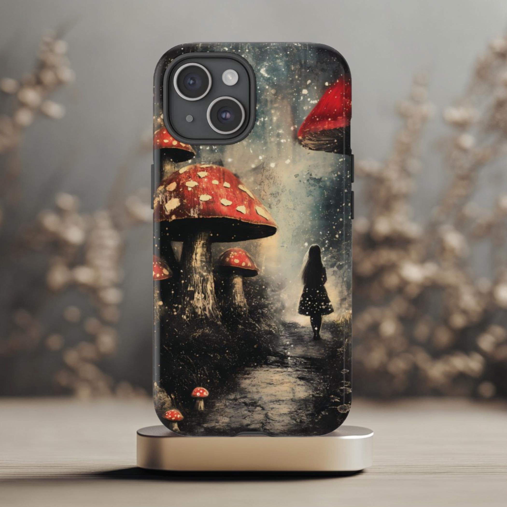 Whimsical Mushroom Case With Fantasy Cottagecore Illustration for ...