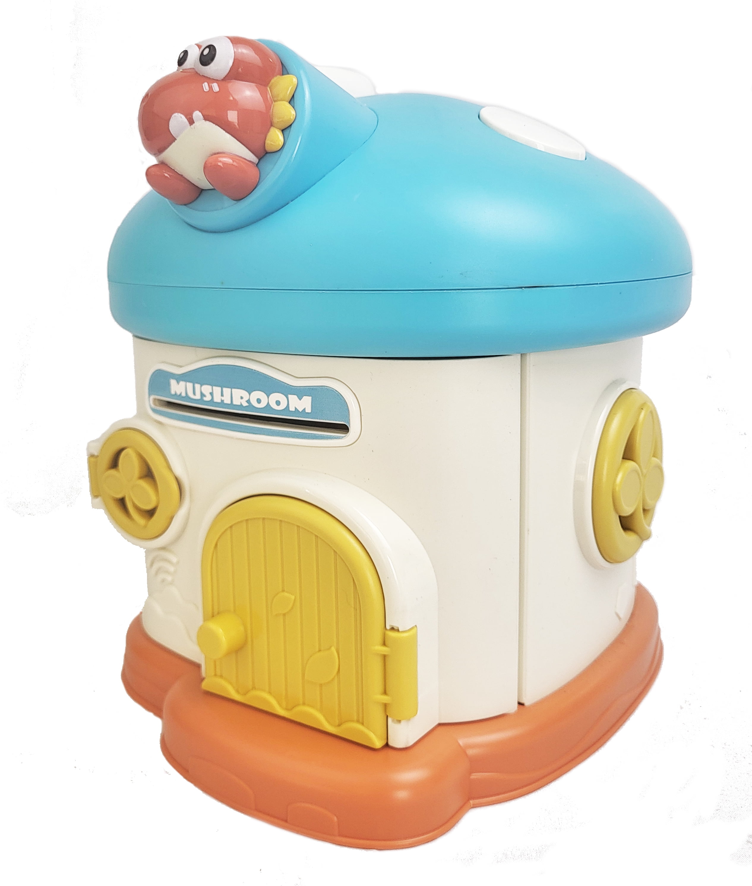 Whimsical Mushroom House Piggy Bank with Secure Lock & 2 Keys – Fun ...