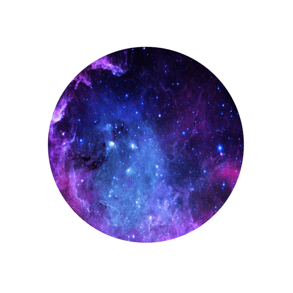 Galaxy Themed Birthday Cake