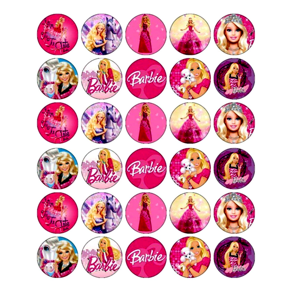Barbie Cake Toppers