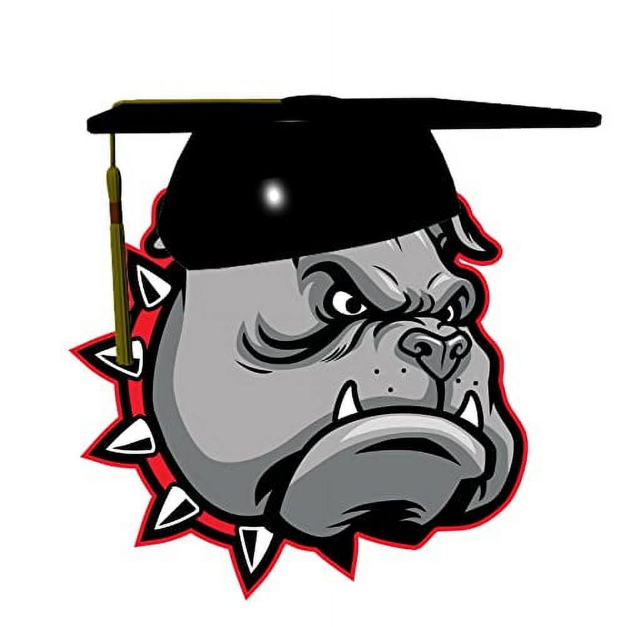 Whimsical Practicality's Bulldog Mascot Graduation Edible Icing Image ...
