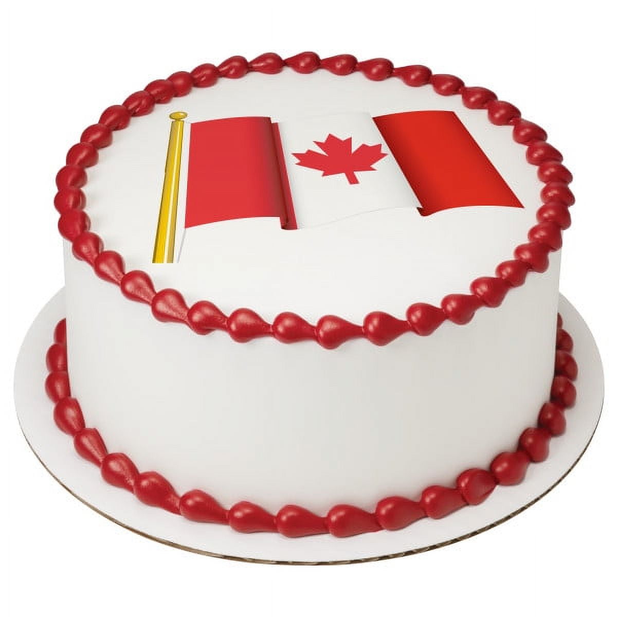 Whimsical Practicality's Canadian Flag PhotoCake® Edible Icing Image ...
