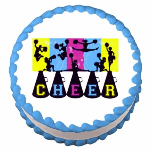 Whimsical Practicality's Cheer (Cheerleading) Edible Icing Image Cake ...