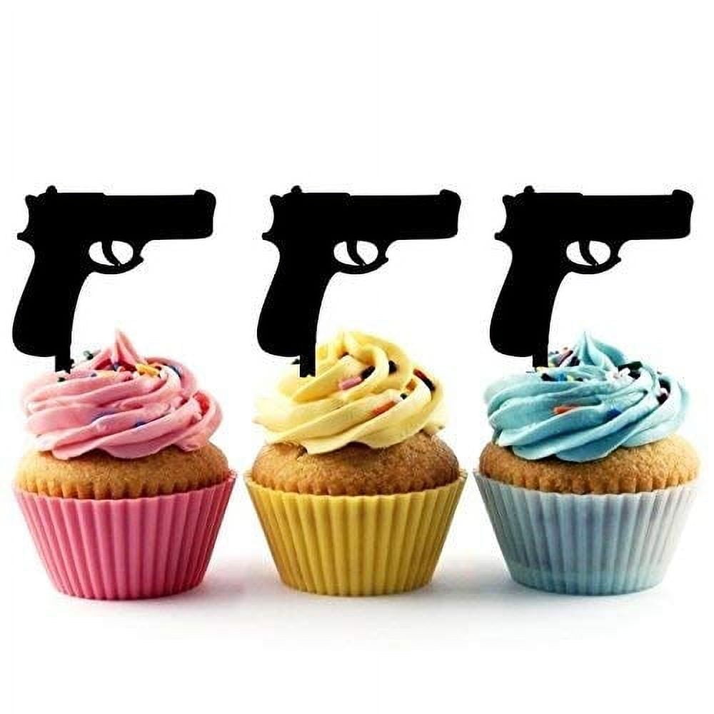 Gun Cake Topper