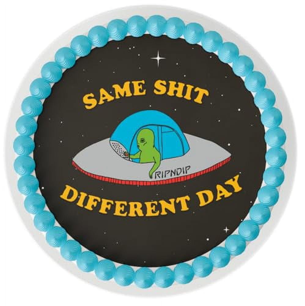 Whimsical Practicality's Rip N Dip S.S.D.D. Alien in Spaceship Edible ...