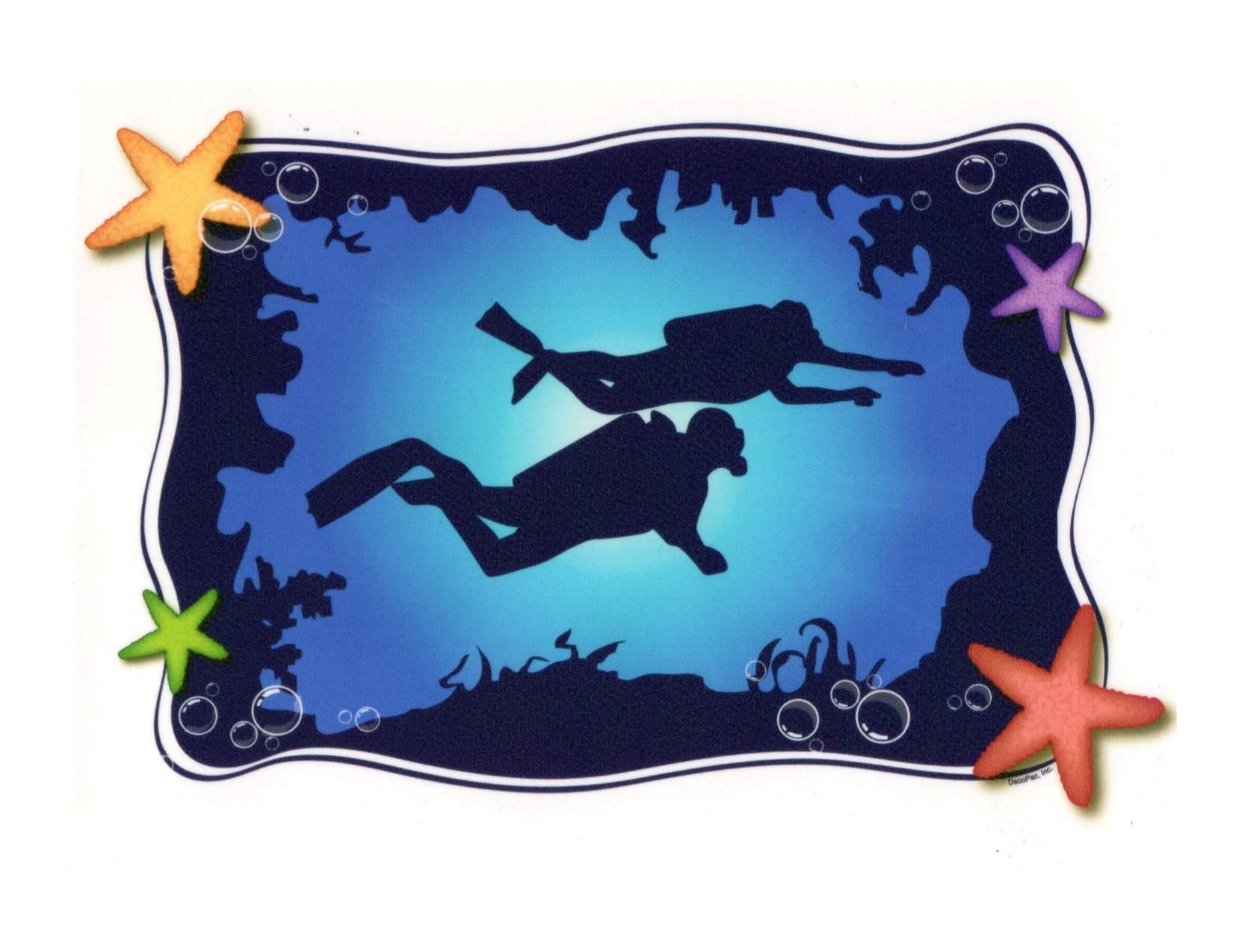 Whimsical Practicality's Scuba Edible Icing Image - Walmart.com