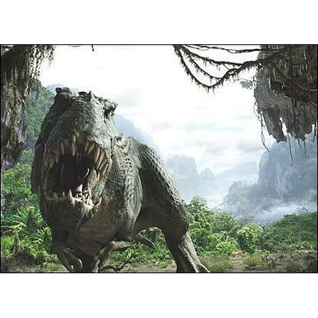 Whimsical Practicality's T-Rex Dinosaur Edible Icing Image Cake Topper ...