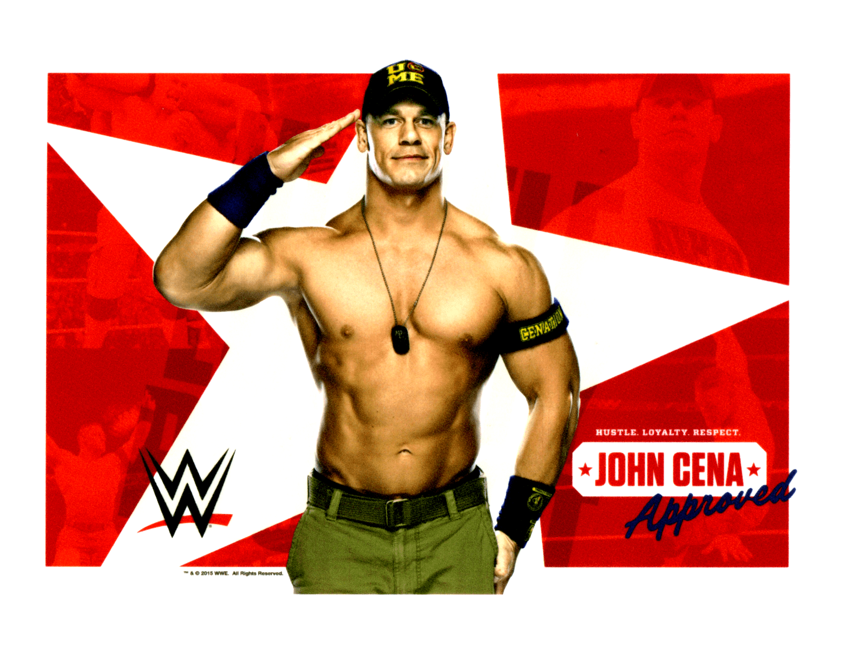 Whimsical Practicality's WWE John Cena Edible Icing Cake Topper for ...