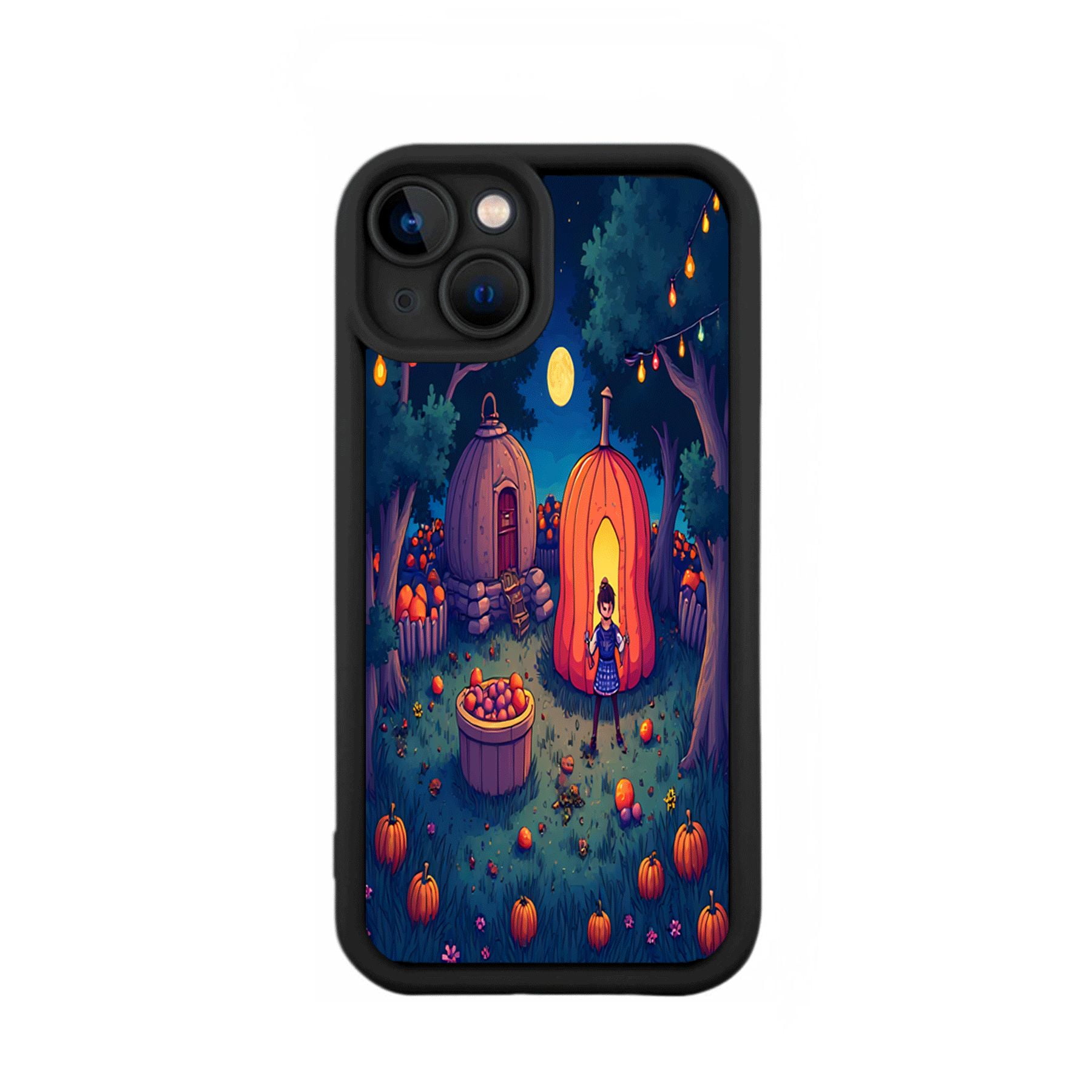 Whimsical Pumpkin House Design - Yellowing Resistant Lightweight Phone ...