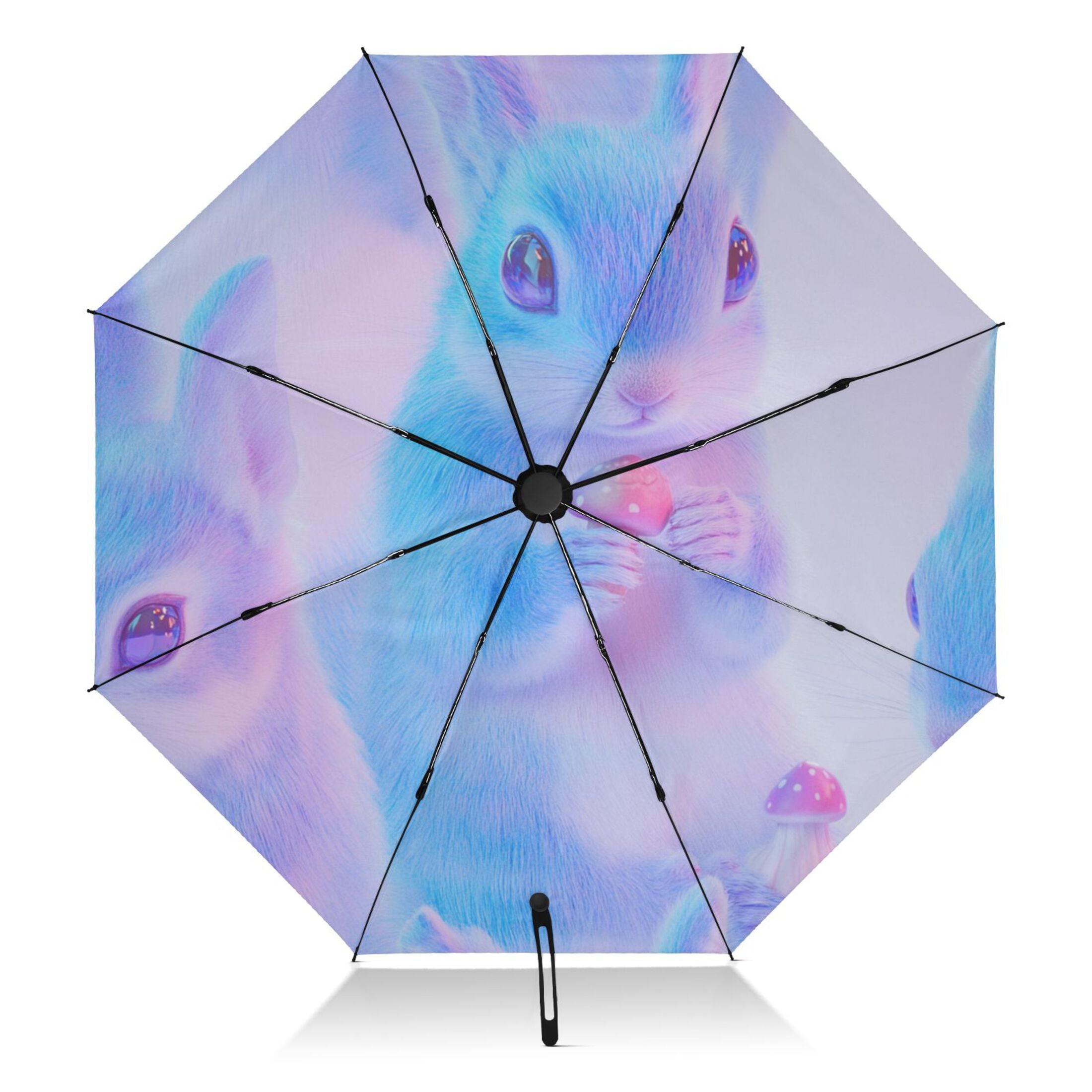 Whimsical Rabbits Extra Large Automatic Umbrella, UV Protection ...