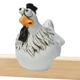Whimsical Resin Chicken & Rooster Fence Decor - Perfect For Garden ...
