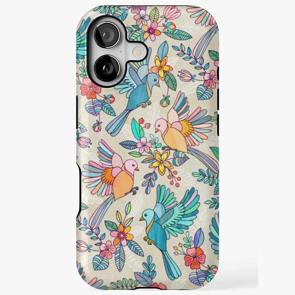 Whimsical Summer Flight Butterfly Art Compatible Phone Case for iPhone ...
