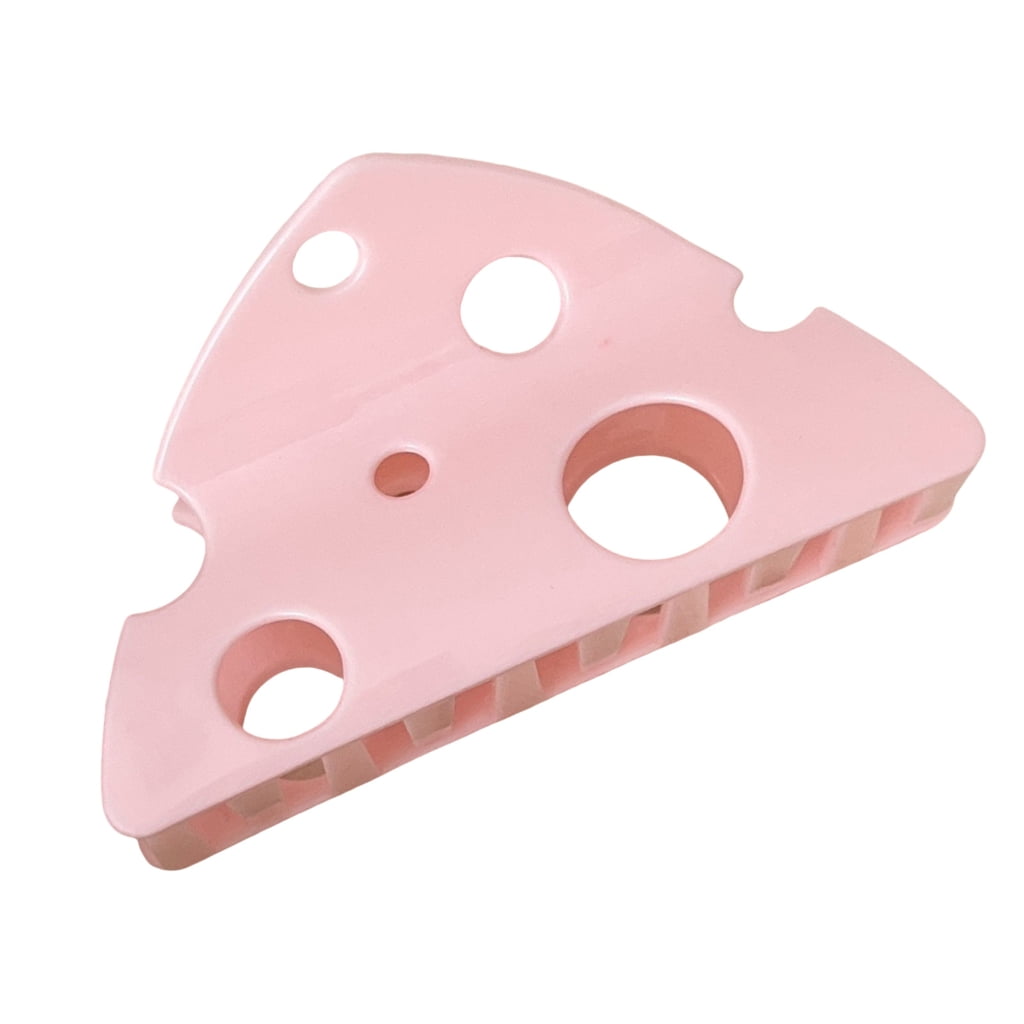 Whimsical Triangular Cheese Hair Accessory With Ergonomic Clasp Easy ...
