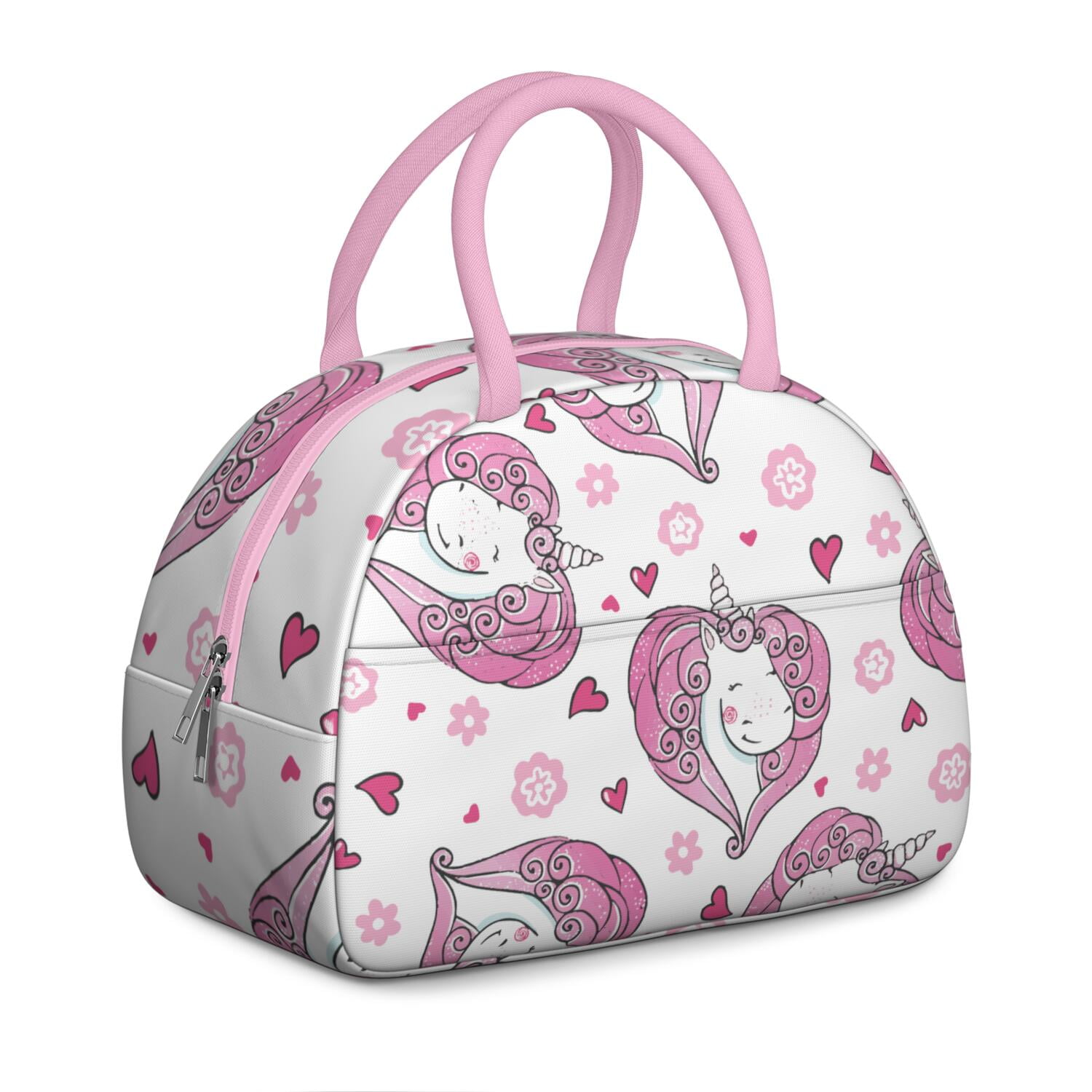 Whimsical Unicorn Lunch Bag – Rainbow Print with Cute and Mythical ...