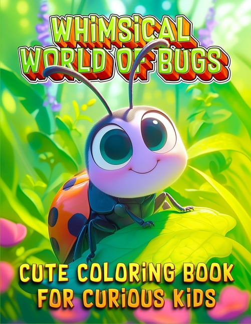 Whimsical World of Bugs: A Vibrant Journey through Nature's Colors - 60 ...