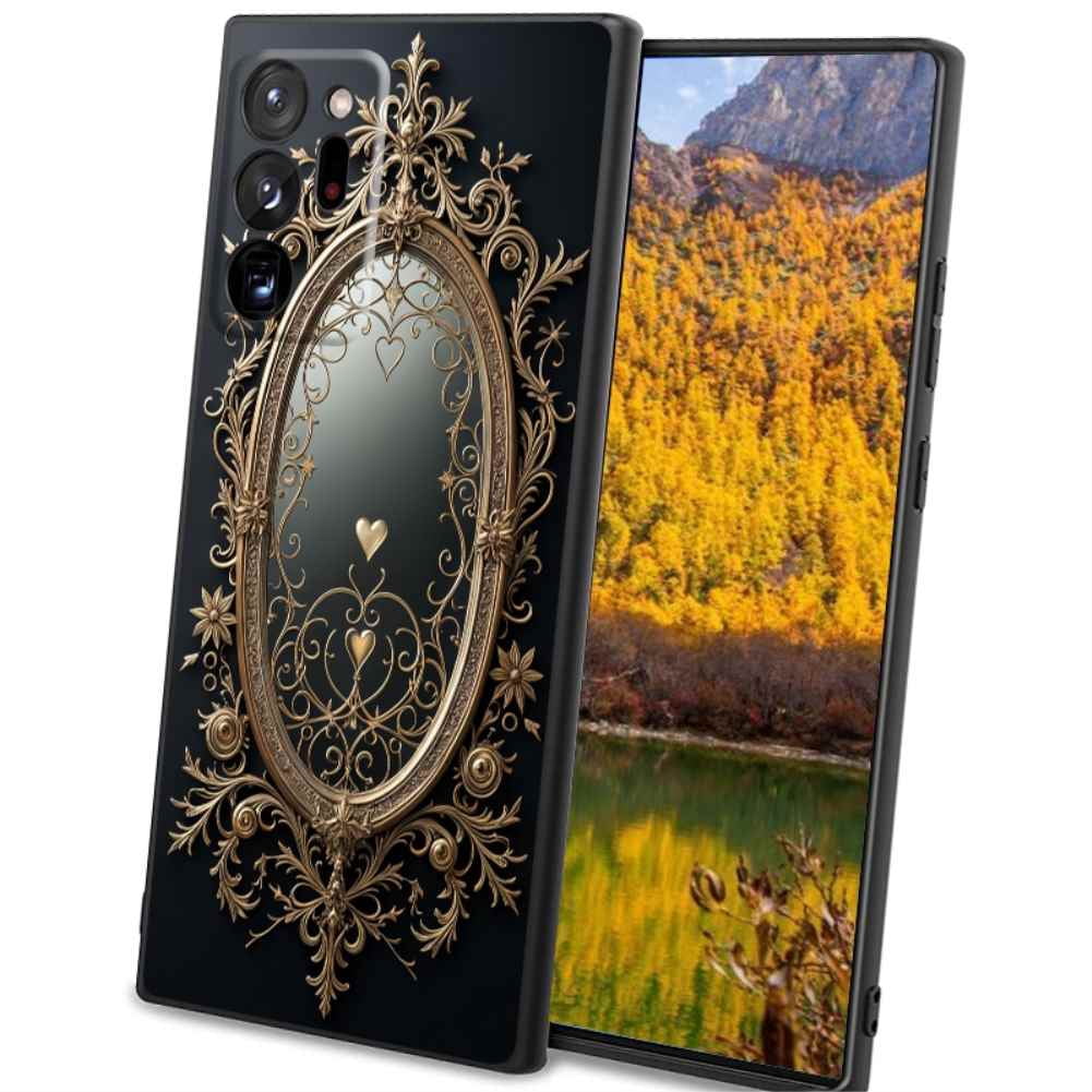 Whimsical-enchanted-mirror-symbols-3 phone case for Samsung Galaxy Note ...