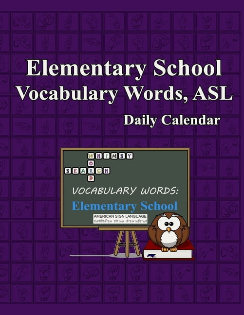 Whimsy Word Search, Elementary School Vocabulary Words â Daily Calendar ...