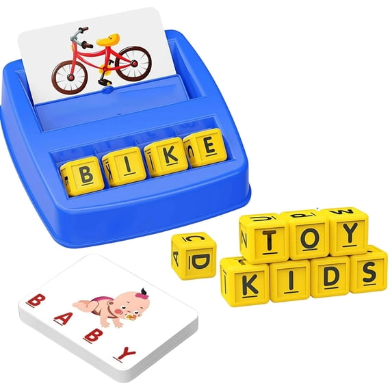 WhimsyHive ABC Learning Flash Cards with Sight Words & Math Games ...