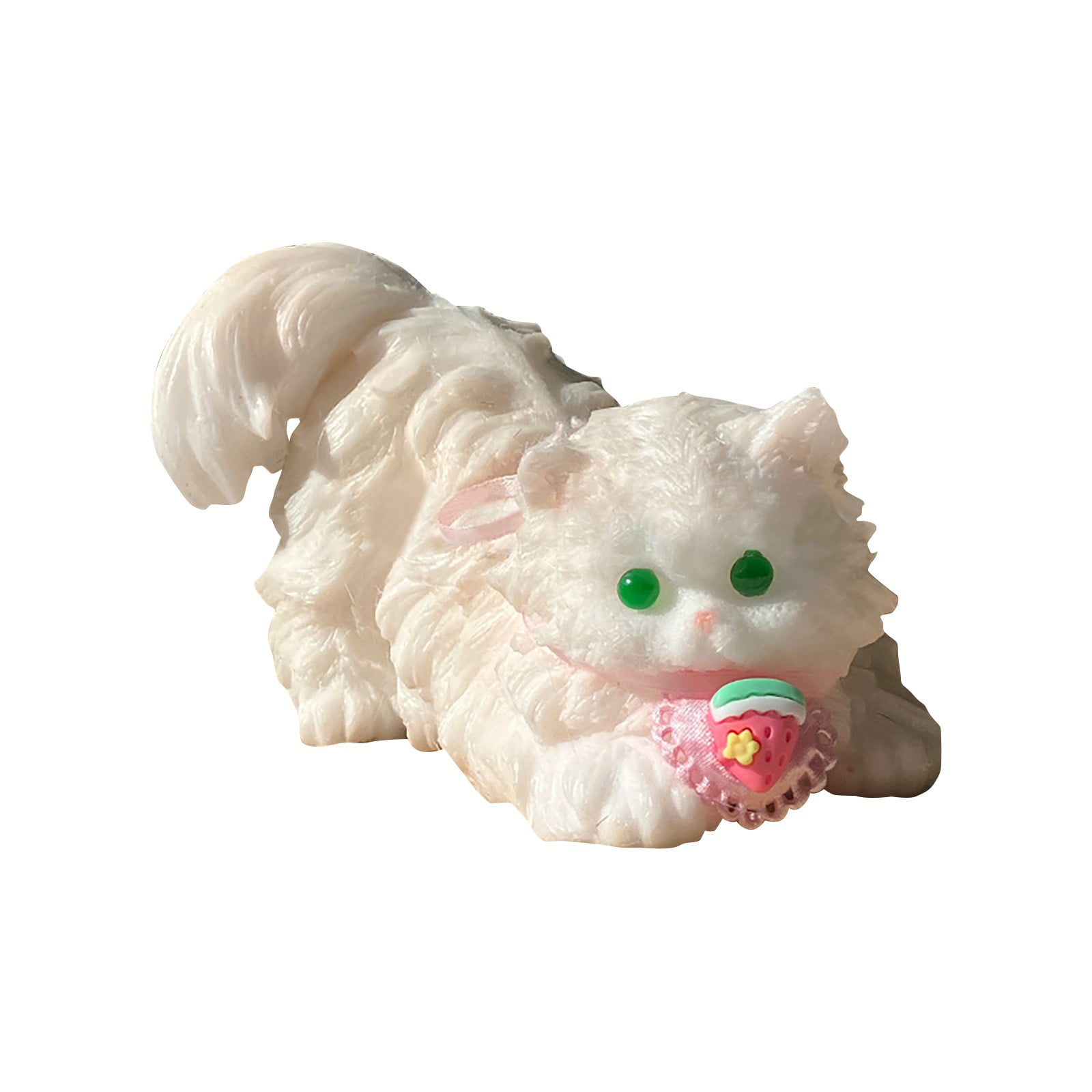 WhimsyHive Dopamine Persian Cat Pinch Toy, Pink Tender Stress Relieving ...
