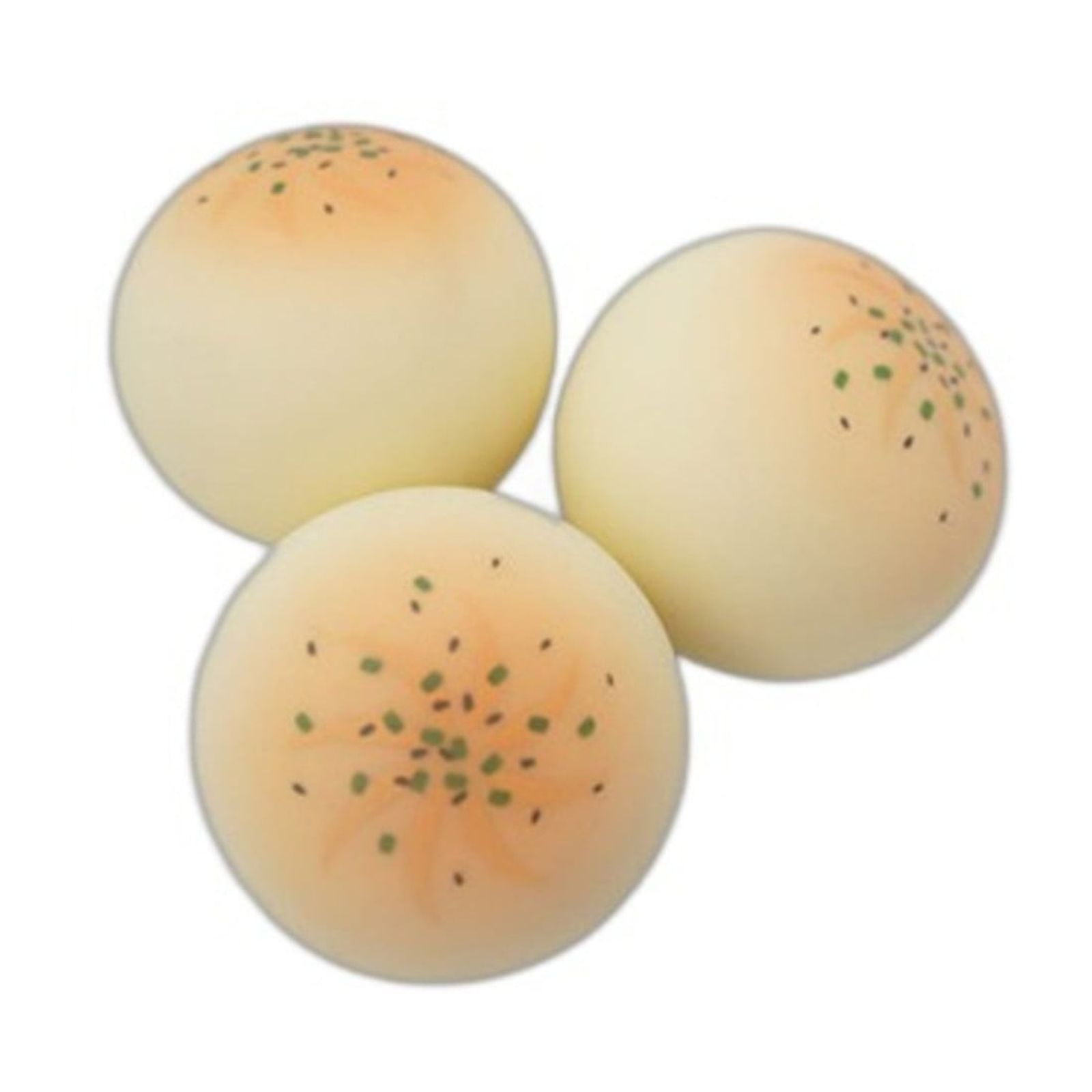 WhimsyHive Simulated Pan-Fried Bun Squishy Toy - Beadless Chain ...