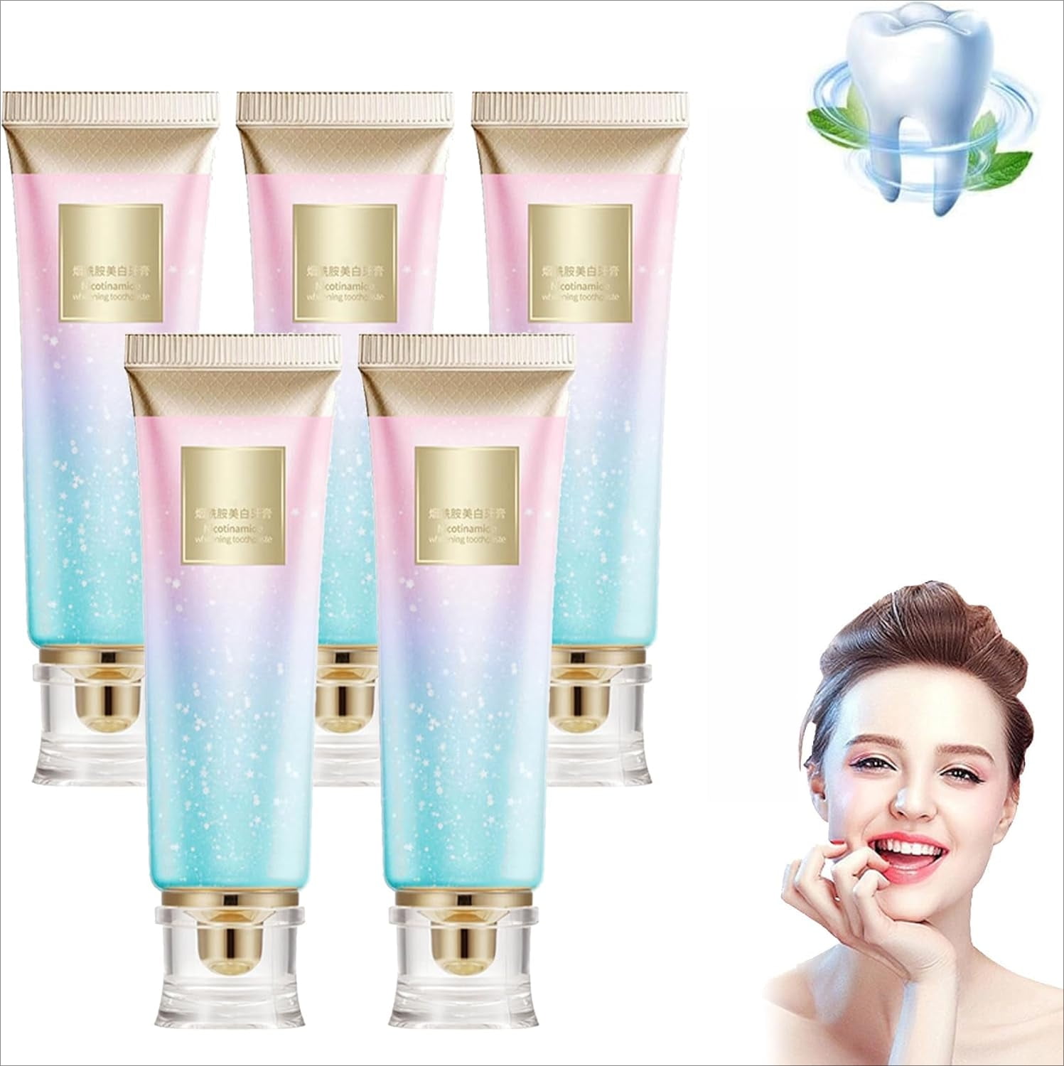 Whimsyard - Whimsyard Toothpaste, Triple Whitening Niacinamide ...