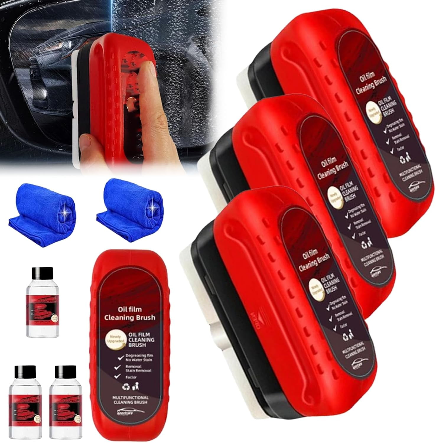 Whimsyard Windshield Cleaner,Invisiposture Glass Cleaner,Drivecarjoy ...